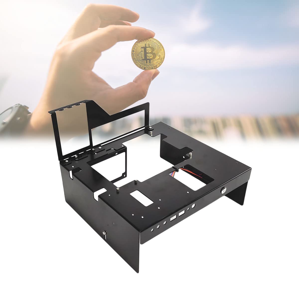 Buy Open PC Case, M-ATX Open Chassis Vertical Overclocking Test ...