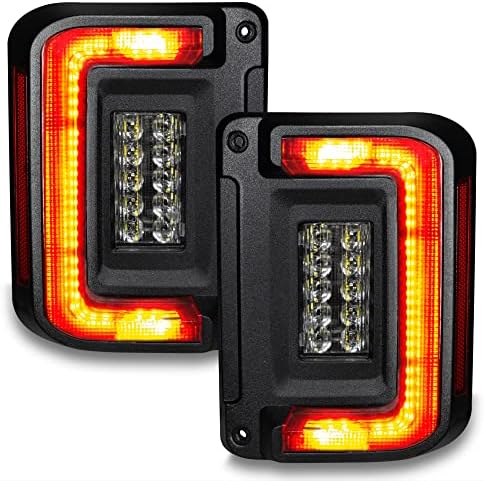Amazon.com: ORACLE LIGHTING Flush Mount LED Tail Lights | Jeep Wrangler ...