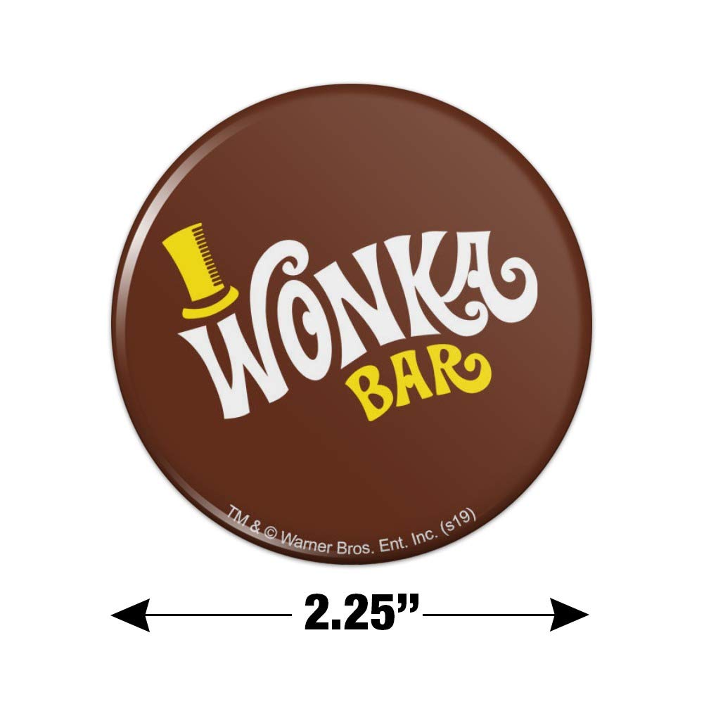 Wonka Bar Fridge Magnet Willy Wonka Chocolate Bar Candy Small Goods
