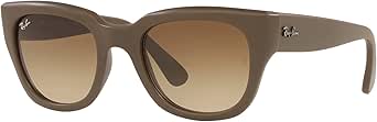 Amazon.com: Ray-Ban Gafas de sol cuadradas RB4178 para mujer, Demi ...