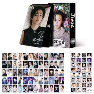 Careflection Kpop BTS Bangtan Boys 92PCS Jimin Face Production diary 60 Lomo Cards Photocards ...
