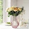Amazon.com: RUCKACE Pink Flower Vase in Bulk 22 Glass Bud Vases Vintage ...
