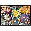 Amazon.com: Pokémon: Battle Art - Group Wall Poster, 34L" x 22.4W ...