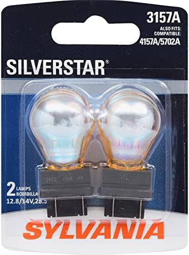 Amazon.com: SYLVANIA 3157NA Long Life Mini Bulb - Amber Automotive ...