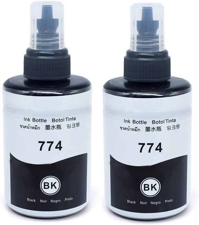 QUINK 774/7741 / T7741 Pigment Black Ink Refill Bottle Compatible for ...