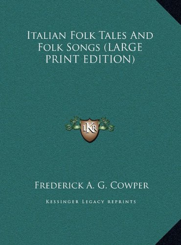 Buy Italian Folk Tales and Folk Songs Book Online at Low Prices in ...