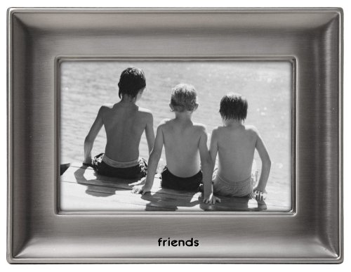 Malden Friends Metal 4-by-6-Inch Picture Frame, Silver : Amazon.in ...