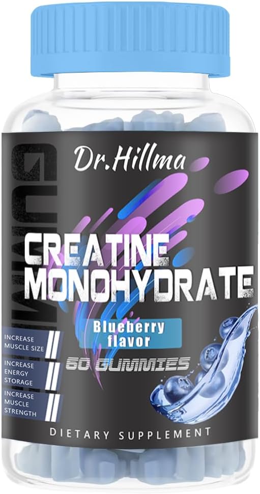 Amazon.com: Creatine Monohydrate Gummies Enhanced Creatine Monohydrate ...