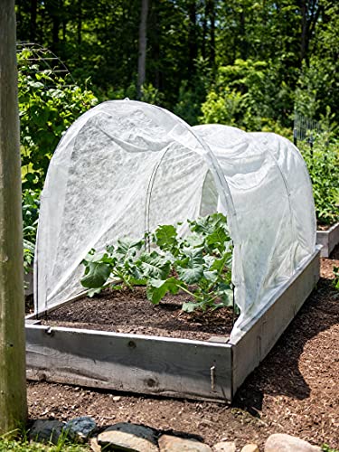 Gardener's Supply Company Adjustable Super Hoops Garden Plant Cover ...