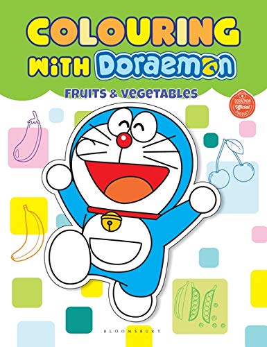 Colouring With Doraemon Fruits & Vegetables : Bloomsbury India: Amazon ...