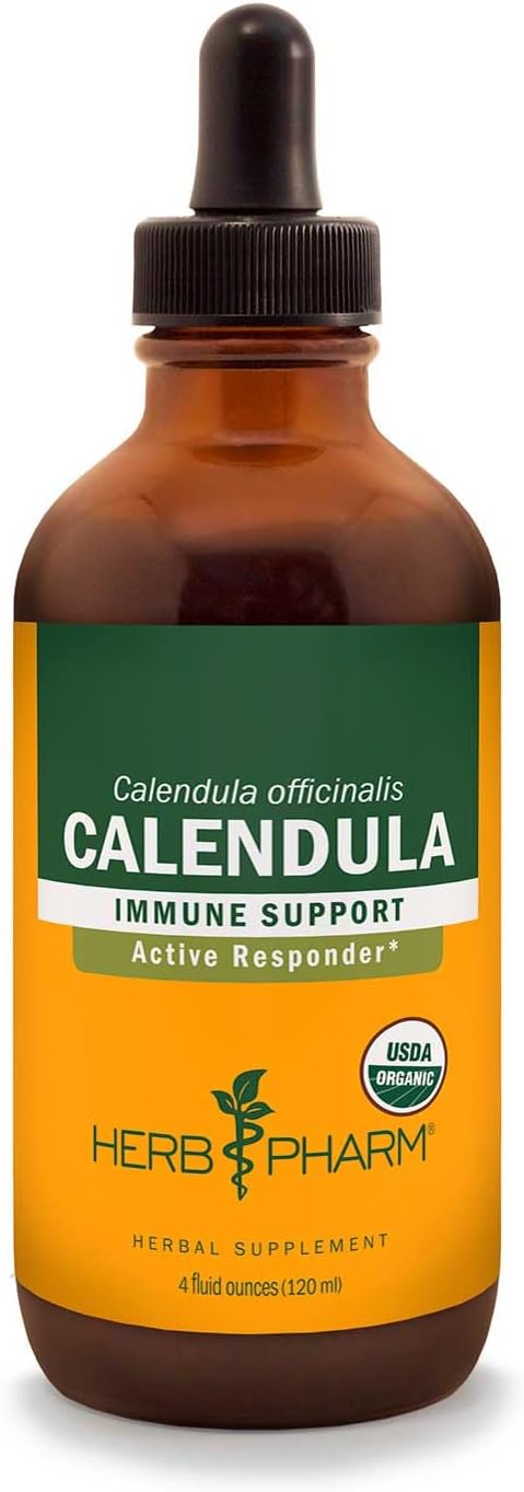 Amazon.com: Herb Pharm Certified Organic Calendula Liquid Extract for ...