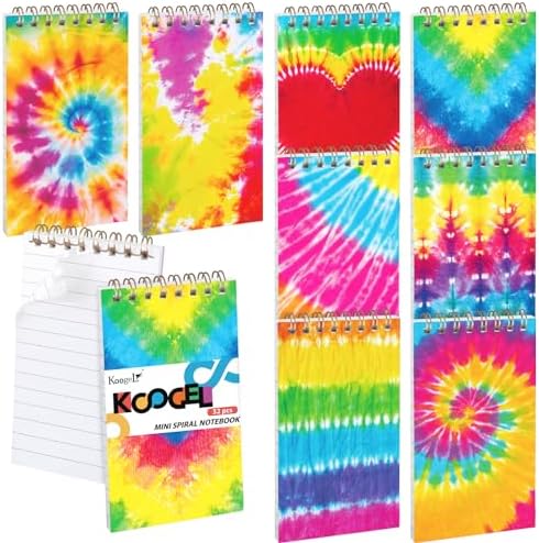 Amazon.com : EOOUT 4 Pack Mini Spiral Notebook, A6 Cute Pocket ...