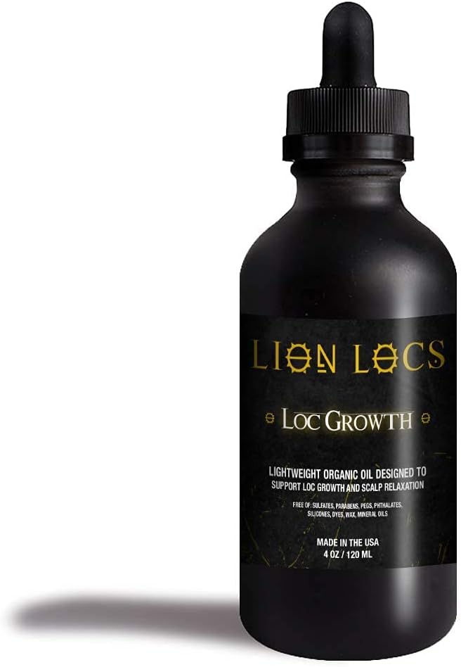 Amazon.com: Lion Locs Hair Growth Oil and Scalp Relaxer | Light Styling ...