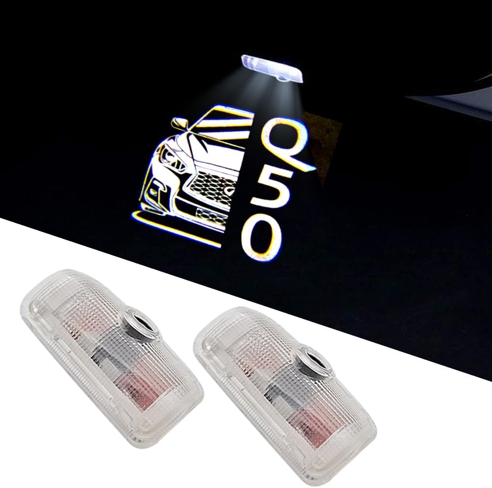 Amazon.com: 2PCS LED Car Door Logo Lights Projector Compatible with ...