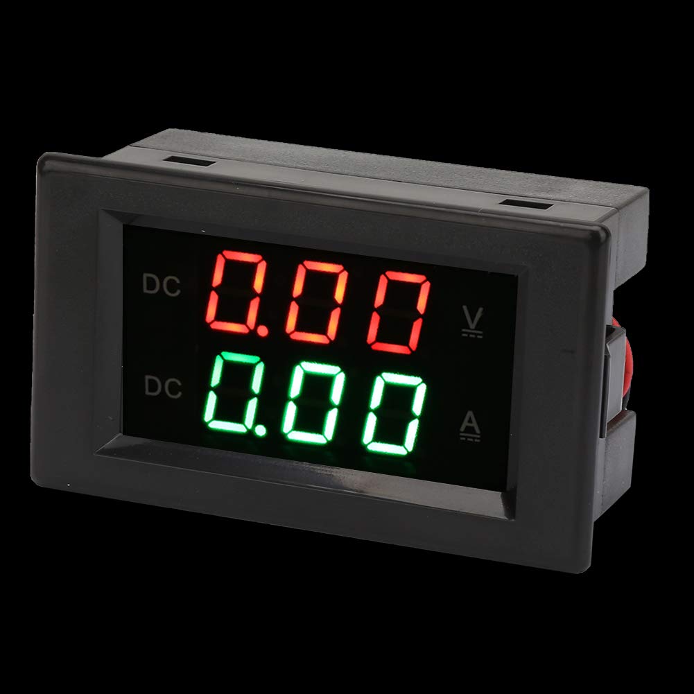Buy Digital Multimeter Dual LED Display Voltmeter 20A Amp Volt Panel ...
