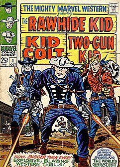 Amazon.com: Mighty Marvel Western (1968 series) #1: Marvel: Books