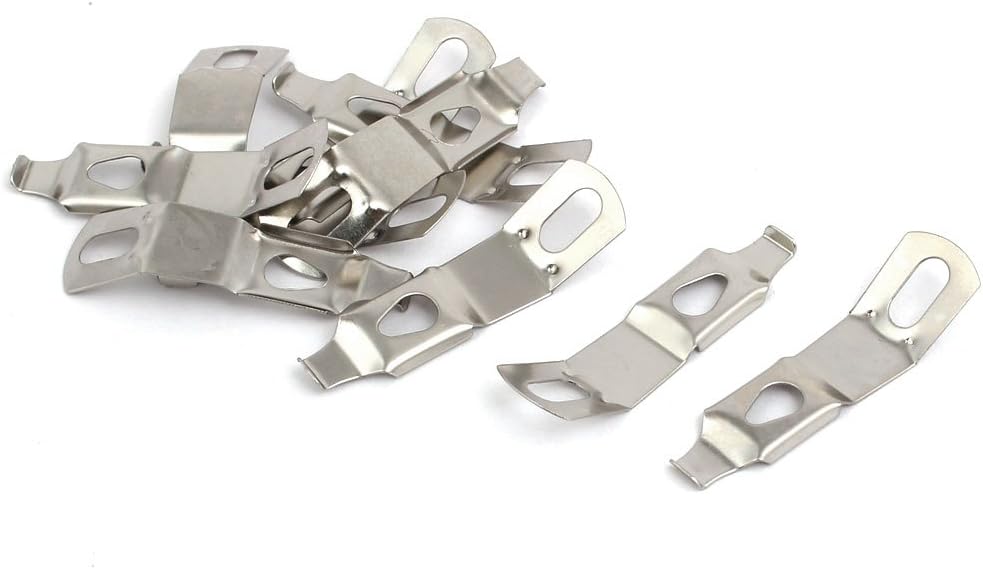 uxcell Picture Photo Frame Backboard Metal Spring Turn Clip Hanger ...