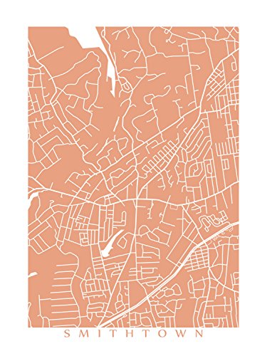 Amazon.com: Smithtown Map Print : Home & Kitchen