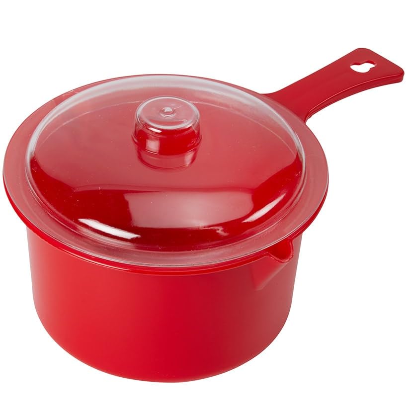 Amazon.com: Microwave Saucepan With Lid - Microwavable Pot for No Mess ...
