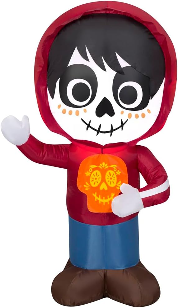 Amazon.com: Gemmy Airblown Inflatable Miguel from Coco Waving Disney, 3 ...
