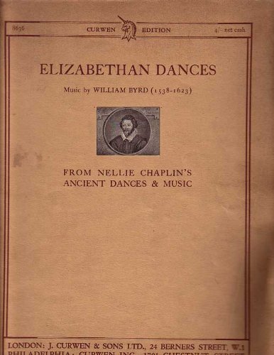 Elizabethan Dances From Nellie Chaplin's Ancient Dances and Music ...