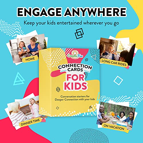 Snapklik.com : Connection Cards For Kids - 101 Family Conversation ...
