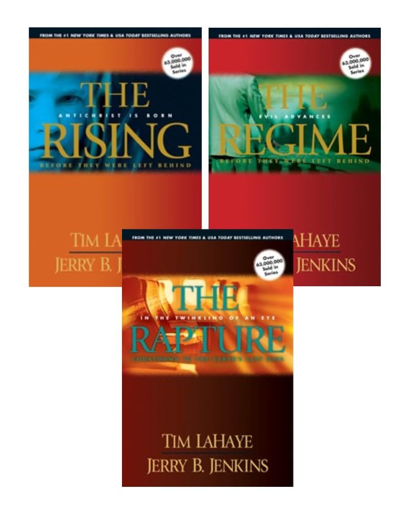 Left Behind Prequels Series 3 Books Set - The Rising, The Regime, The ...
