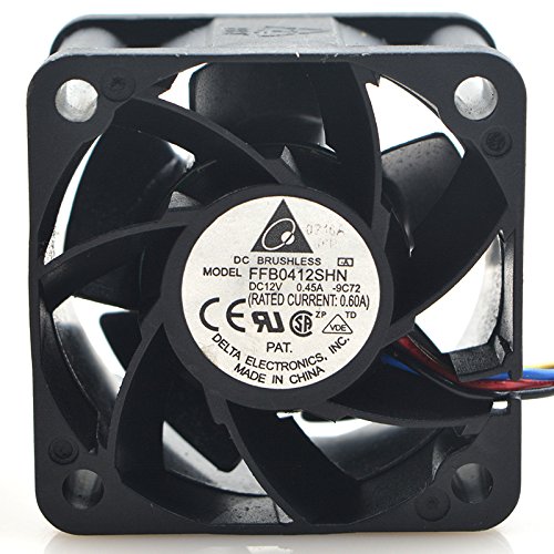 Amazon.com: for Delta FFB0412SHN 4028 4CM 12V 0.45A PWM Temperature ...