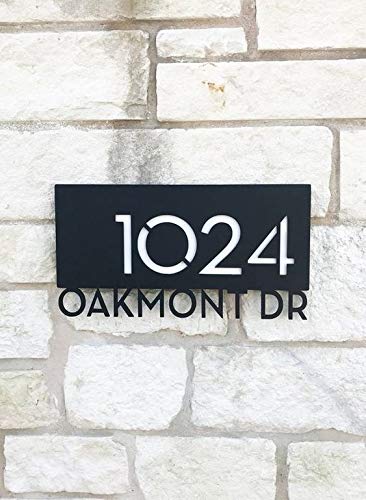 Buy TheUnique House Number & House Name Plate for Home Outdoor Latest ...