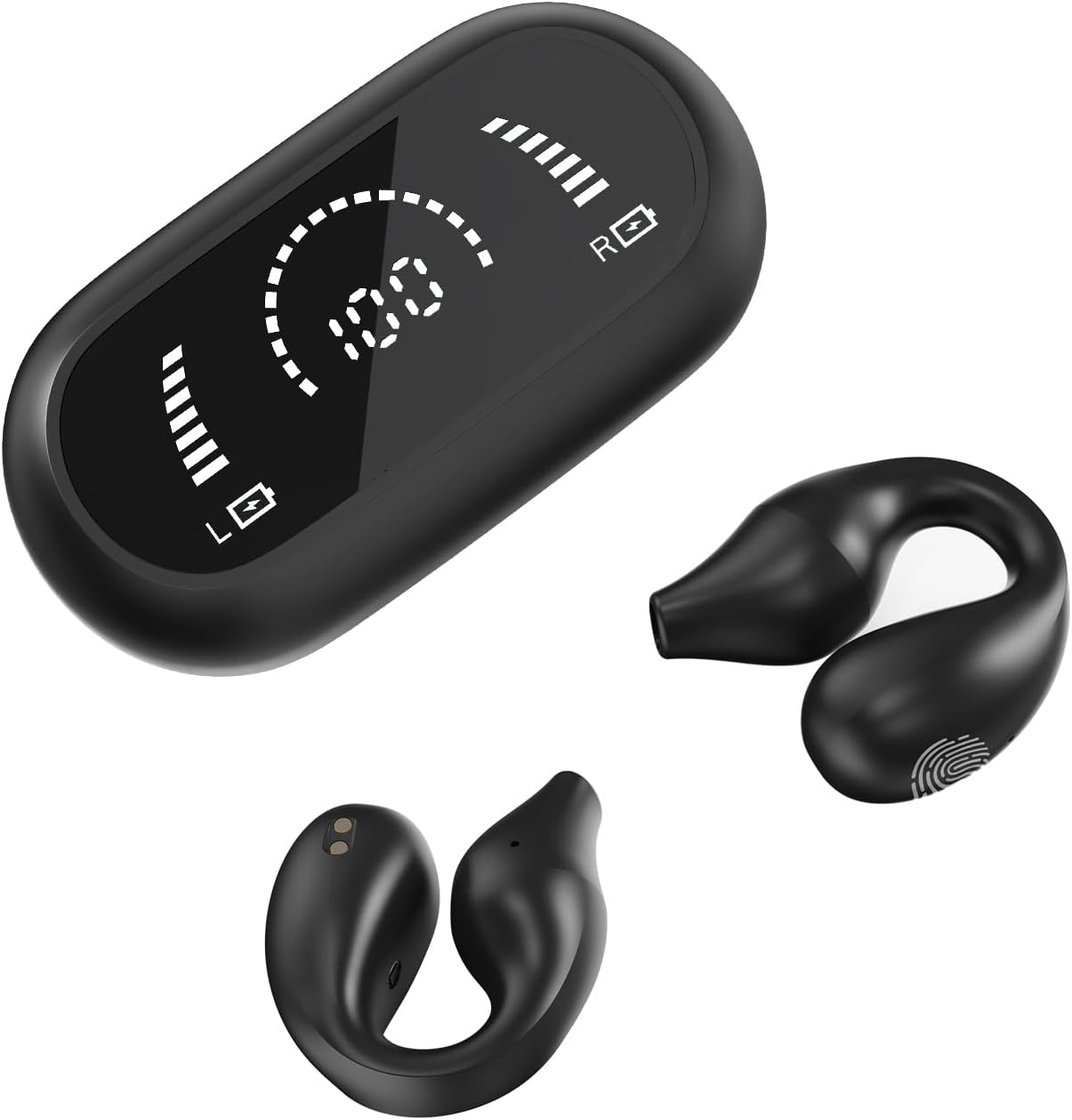 2024 New upgraded Wireless earbuds bluetooth 5.3 Ear Clips headphone ...