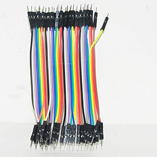 A2Z Quality 40pcs Jumper Kit Dupont Wire Male to Male Jumper Cable ...