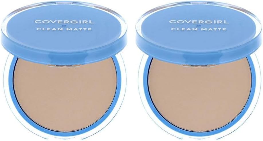 Amazon.com: COVERGIRL Clean Matte Pressed Powder Buff Beige 10 g ...