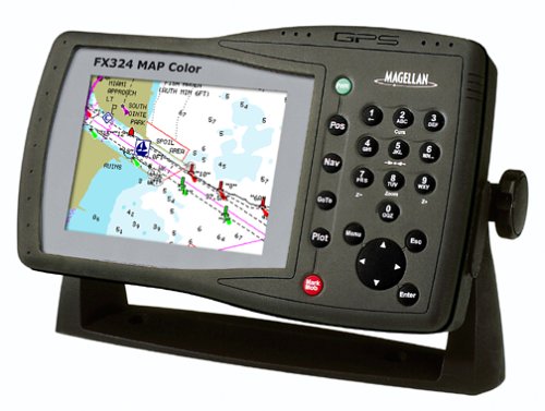 Magellan FX324 Color MAP 5.3-Inch Waterproof Marine GPS and ...