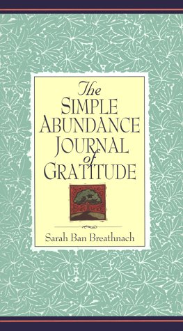Buy Simple Abundance Journal of Gratitude Book Online at Low Prices in ...