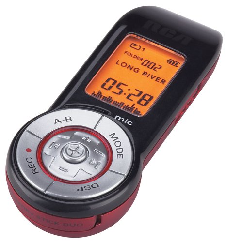 RCA Lyra RD2315 512 MB Personal Digital Audio Player with Voice, Line ...