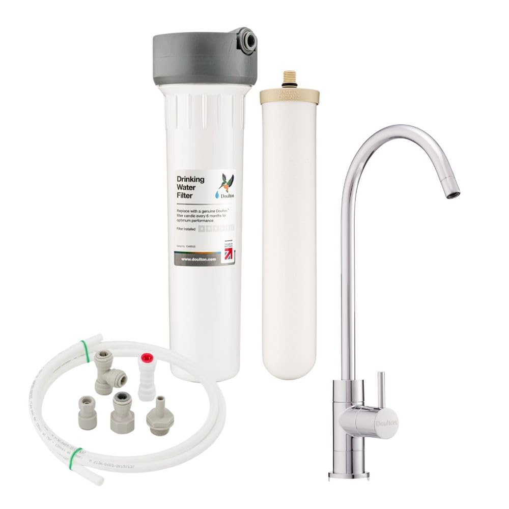 Doulton HIP Biotect Ultra Inline Ceramic Water Filter + Pillar Tap ...