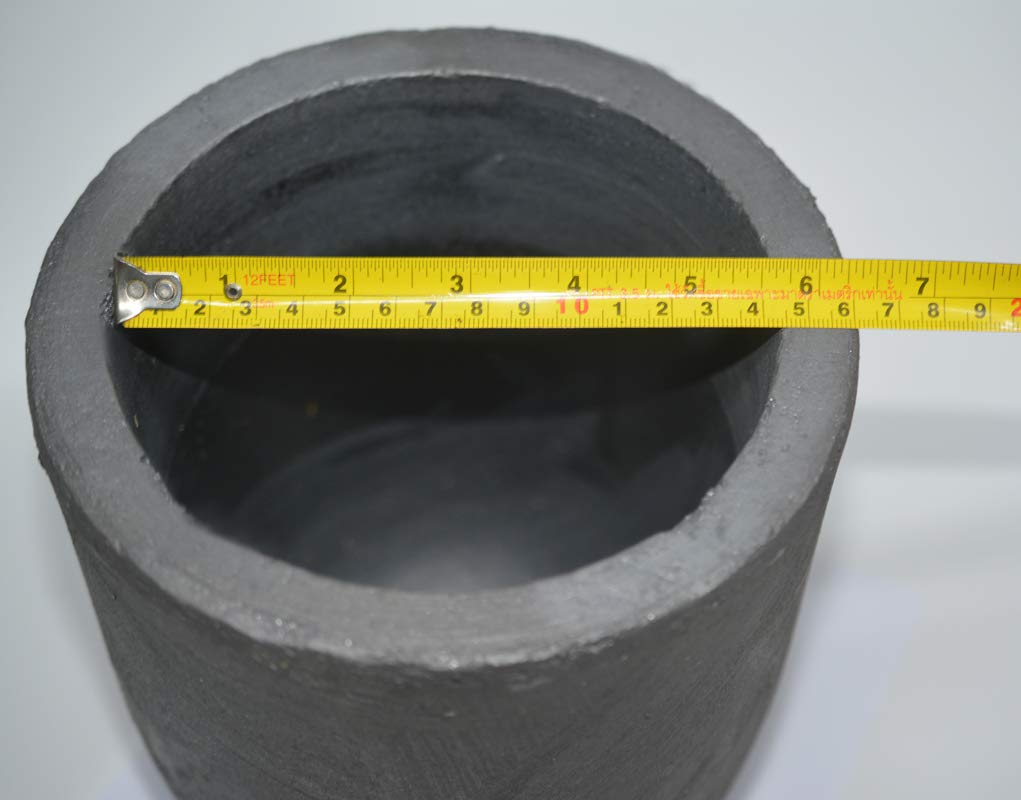 Snapklik.com : OTOOLWORLD 20KG Clay Graphite Crucible Foundry Cup ...