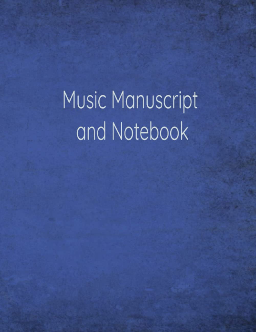 Music Manuscript Notebook: Manuscript theory notebook with both ruled ...