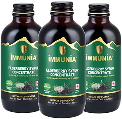 Amazon.com: Immunia 67 polyphenols - Elderberry Concentrate and ...
