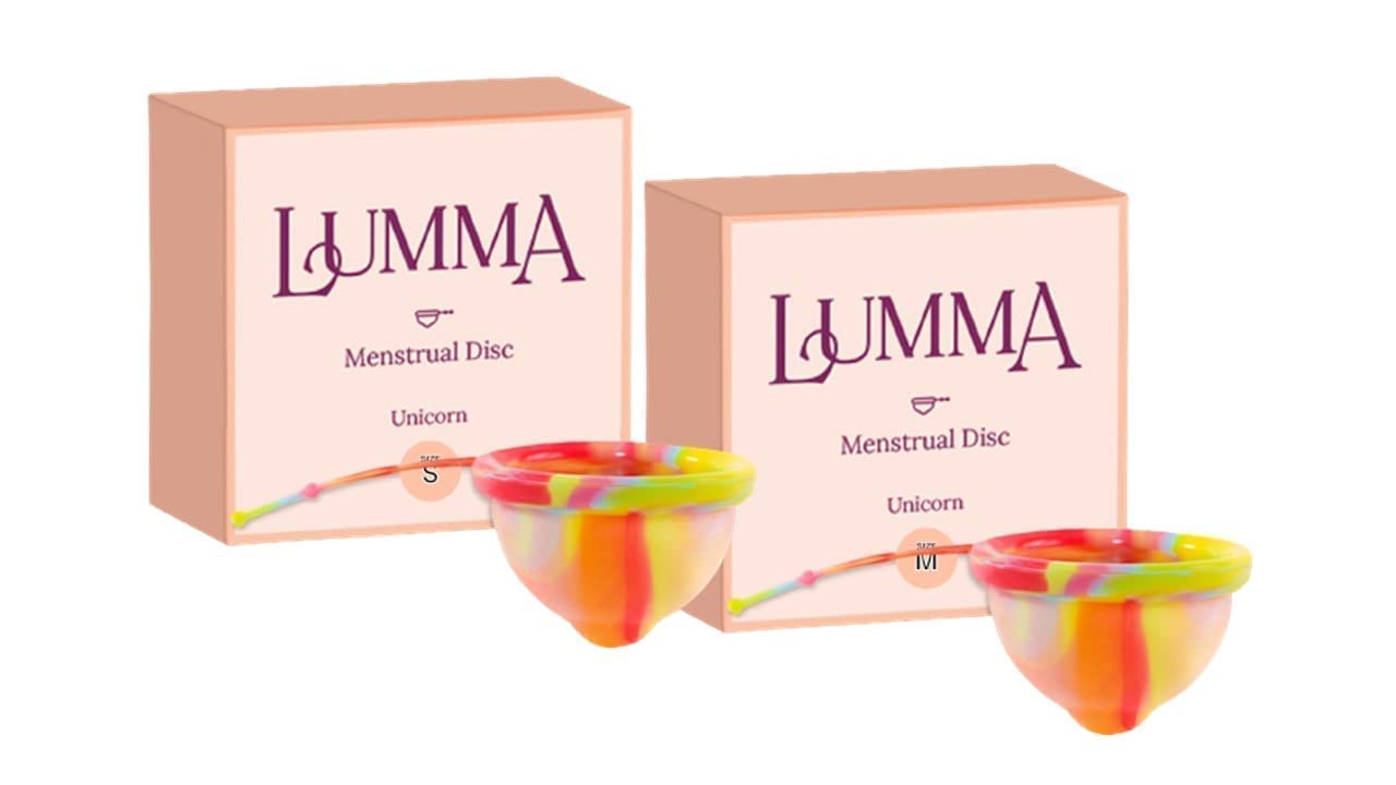 Lumma Short Medium Cervix Unicorn Pack Of 2 Reusable Menstrual ...