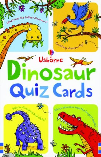 Dinosaur Quiz Cards (Activity Cards): Khan, Sarah: 9780794532628 ...