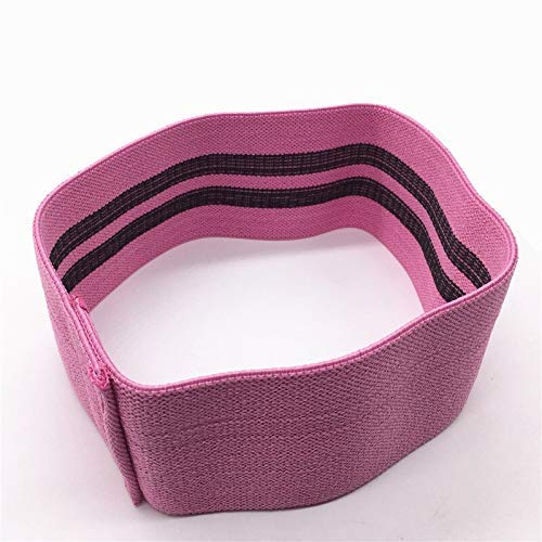 3NH® Pink Cotton Fitness strtech Band Yoga Exercise Hip Circle ...