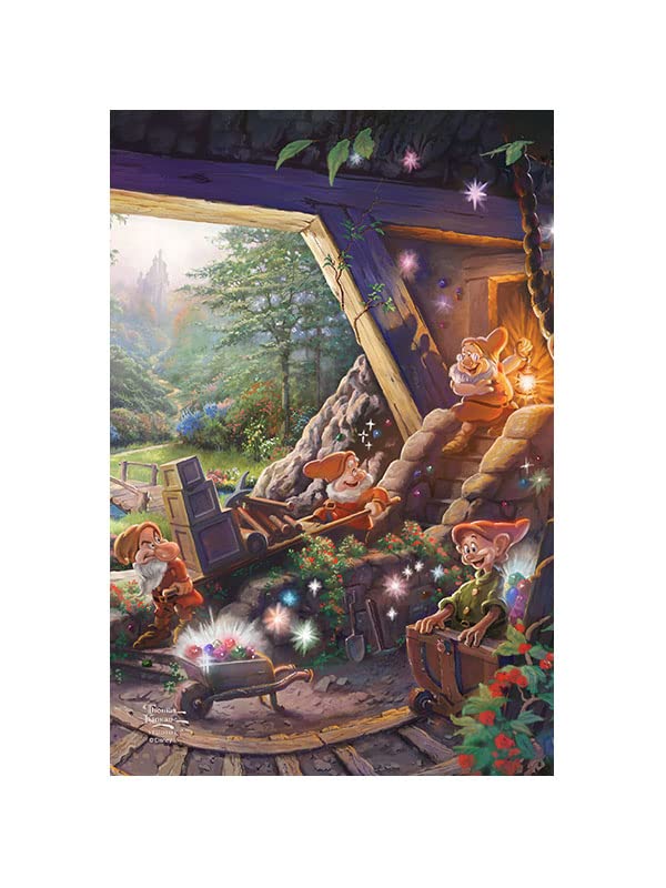 Amazon.com : Flagology.com, Thomas Kinkade, Disney, Grumpy and Dopey ...