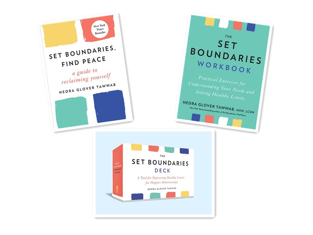 Set Boundaries 3 Books Collection By Nedra Glover Tawwab - Set ...