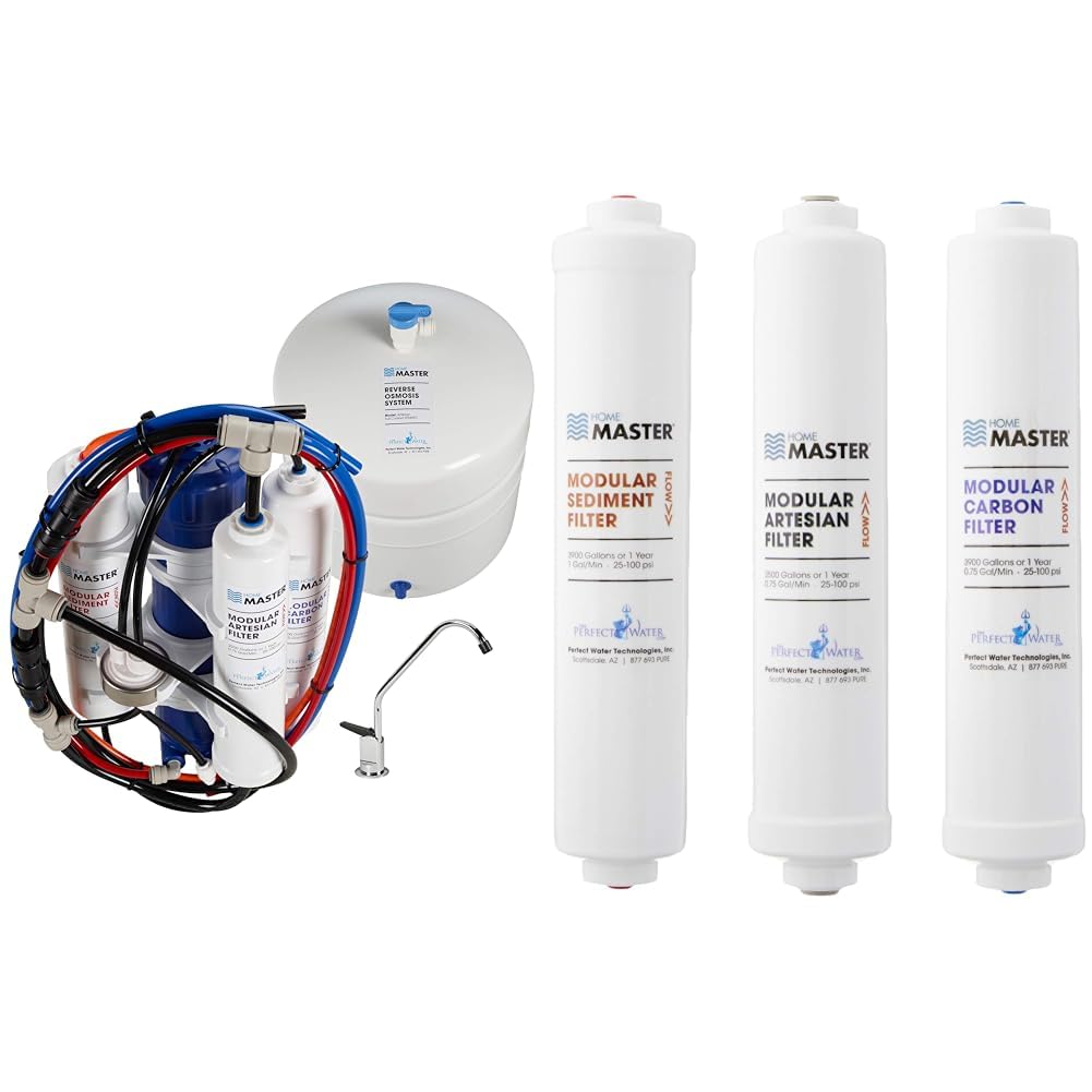 Home Master TMAFC Artesian Full Contact RO System 7-stages 4.5s Fill ...