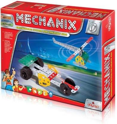 mechanix Engineering System for Creative Kids : Amazon.in: Toys & Games