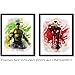 Amazon.com: Marvel Avengers Superhero Watercolor Art Prints (Unframed ...