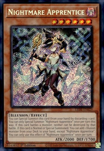YU-GI-OH! Nightmare Apprentice - LEDE-EN029 - Secret Rare - 1st Edition ...