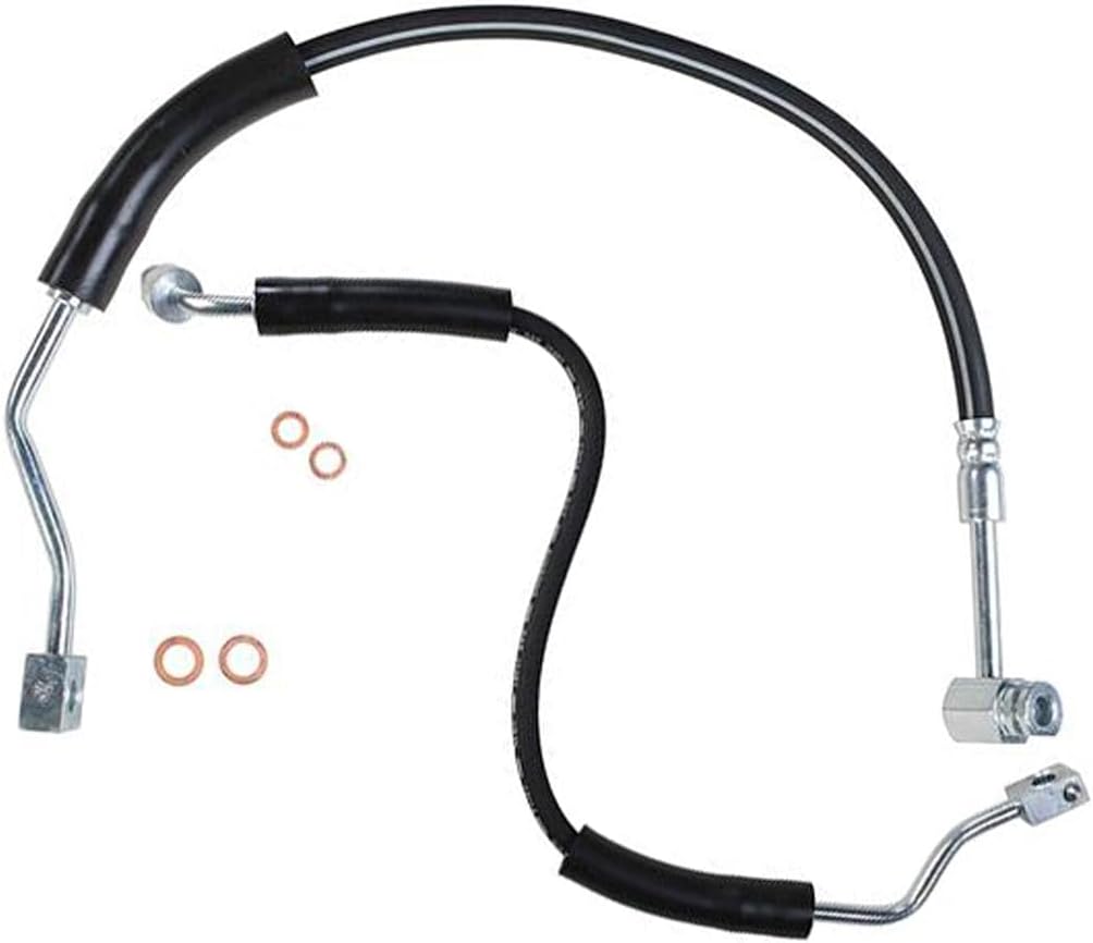 Amazon.com: A-Partrix 2x Front Brake Hydraulic Hose Brake Line Assembly ...