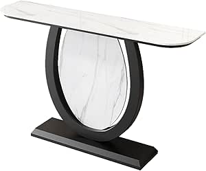 Amazon.com: JKGHK Narrow Console Table, Entryway Table with Slate ...